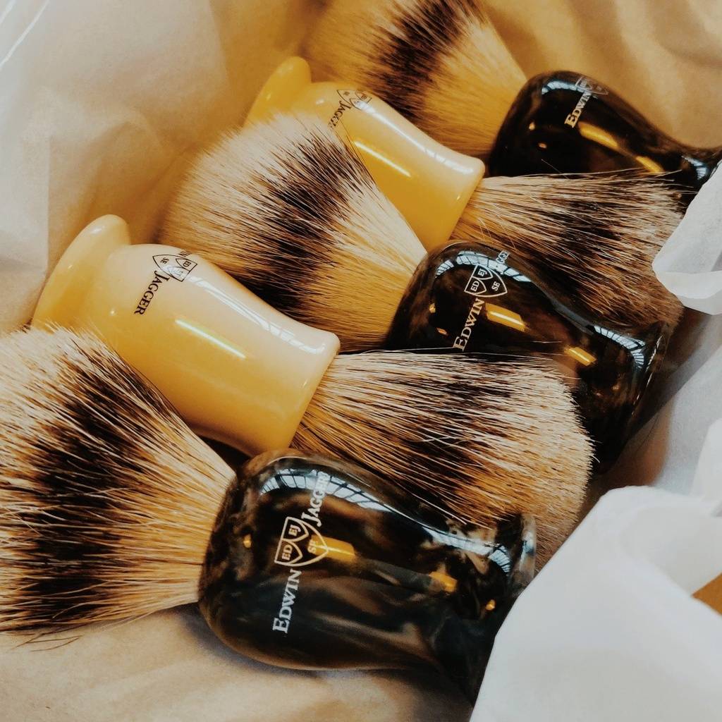 Edwin Jagger Chatsworth Barley DE Safety Razor + Free Feather Blades ...