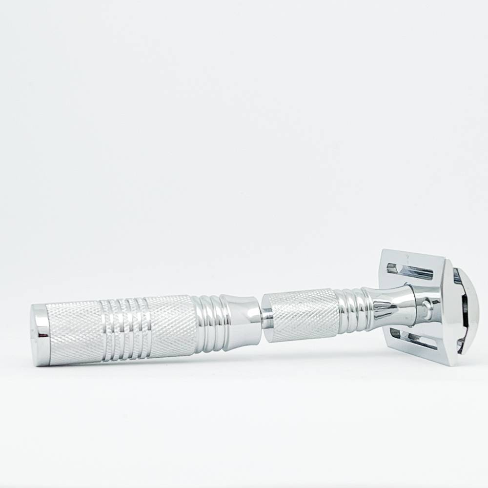 Pearl Shaving 4 Piece Close Comb Travel Razor with Pouch Made in India