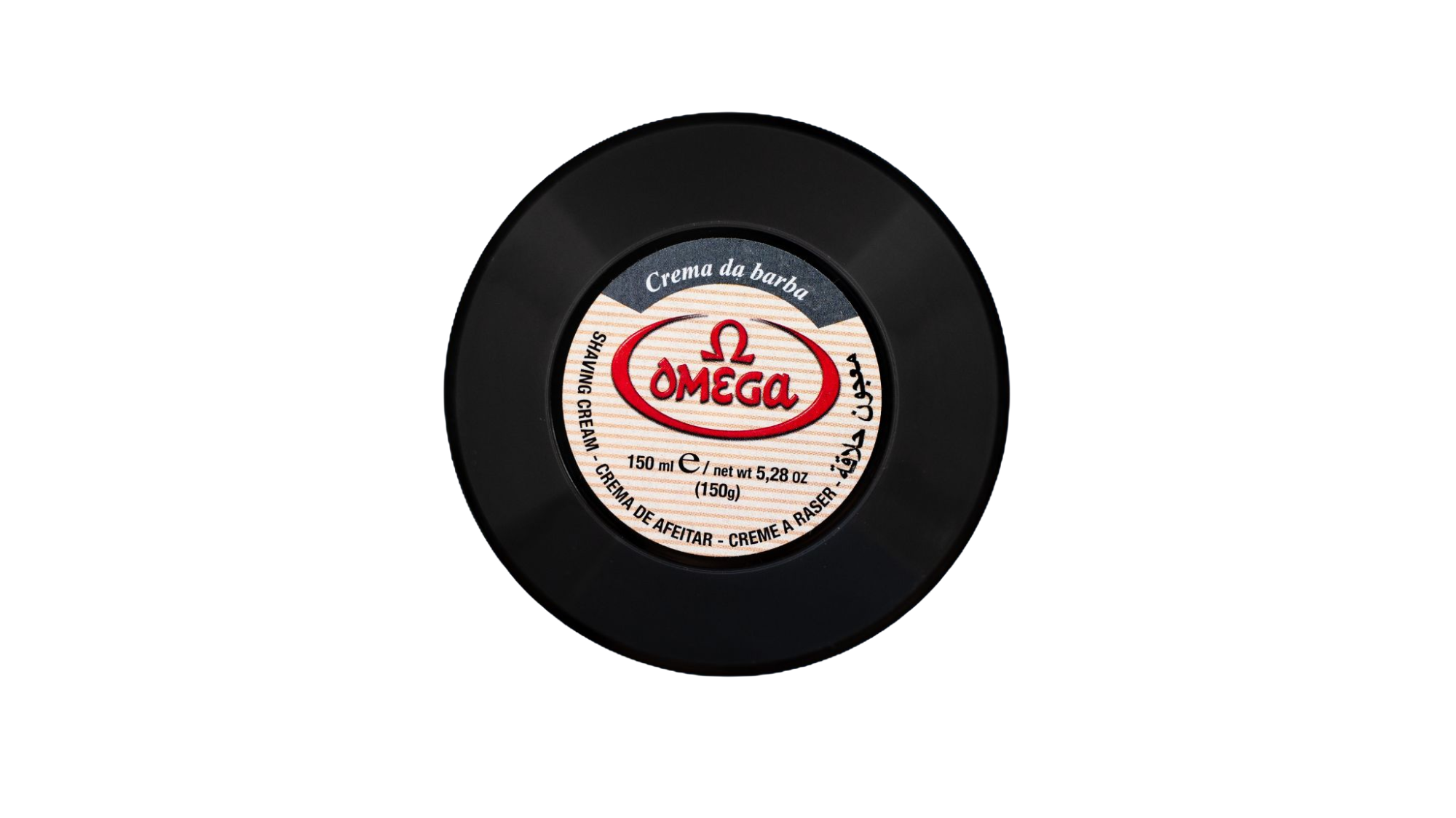 Omega Shaving Soap and Shaving Synthetic Brush Kit (Red/Dark Blue ...
