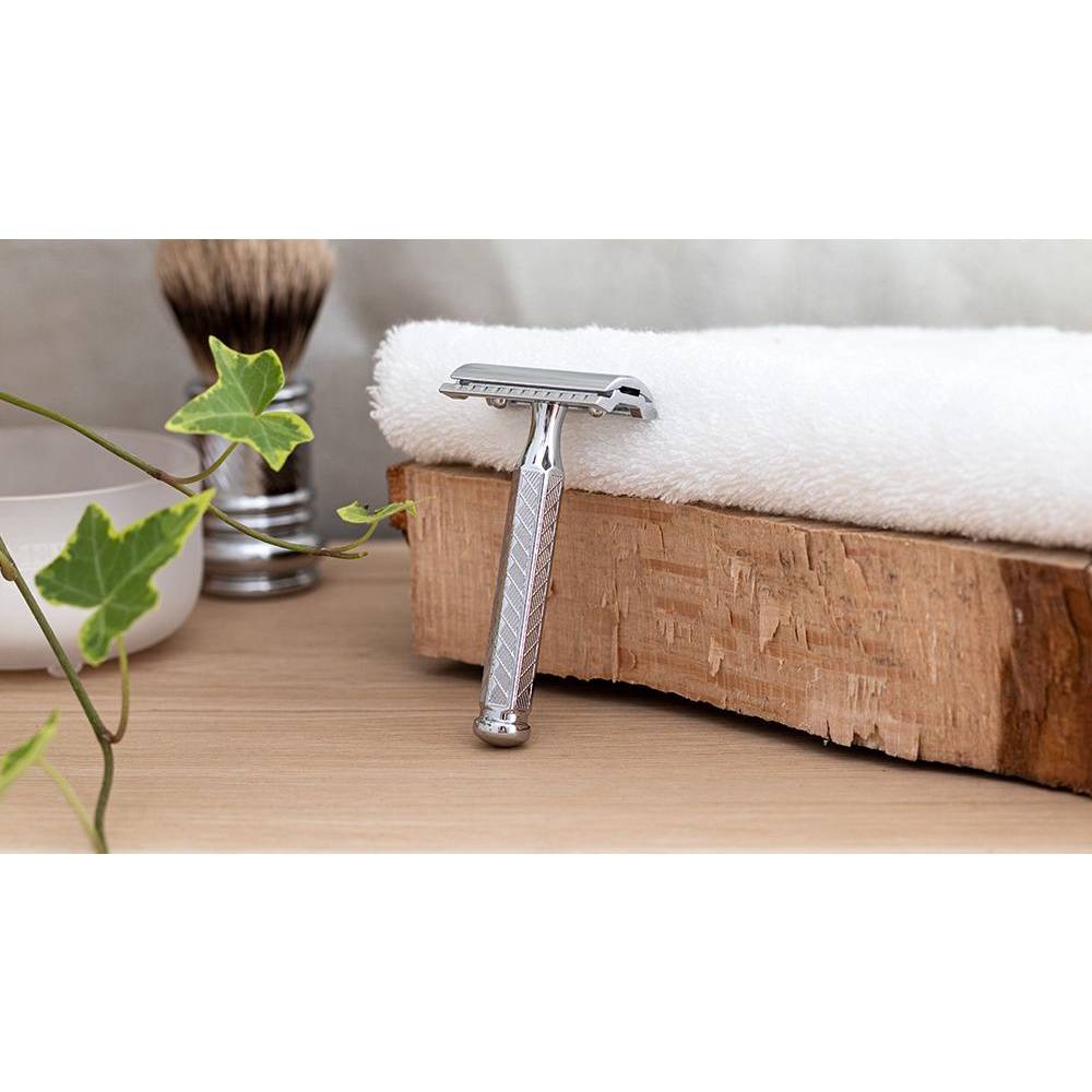 Merkur Double Edge Safety Razor 42C Chrome Plated Made in Germany