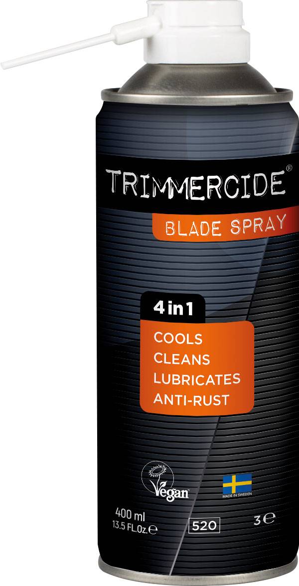 Trimmercide Blade Spray Hair Clipper Spray 400ml Made in Sweden