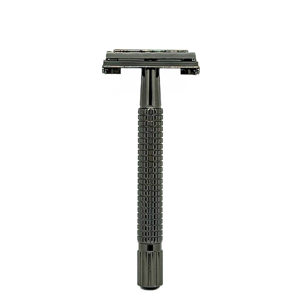 Charmwise Body Shaving Double Edge Safety Razor Set with Shave Butter