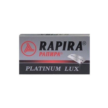 Rapira Lux Platinum Safety Razor Blade 1piece Individual Pack