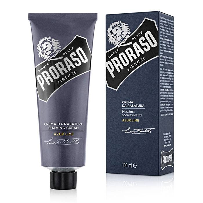 Proraso Single Blade Azur Lime Shaving Cream