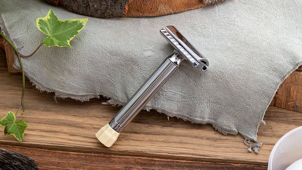 Merkur 510 Progress Long Handle Adjustable Double Edge Safety Razor