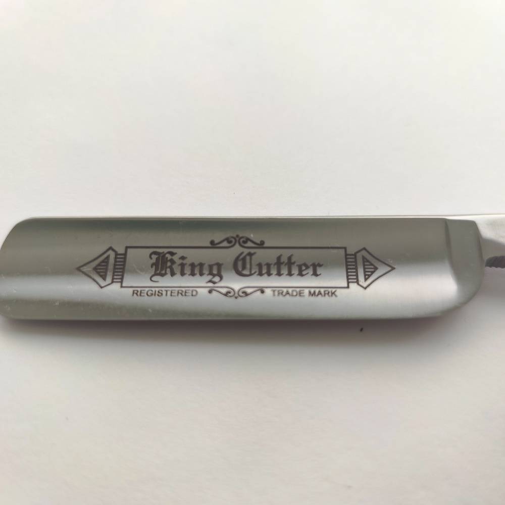 Boker King Cutter 5/8 Straight Razor Carbon Steel Round Point Made in ...