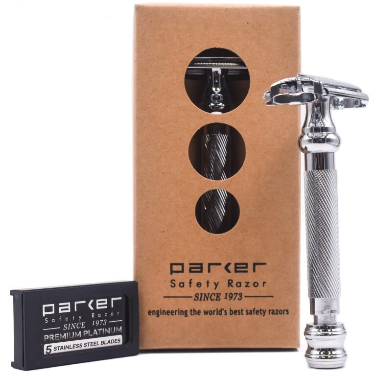 Parker Shaving TTO Butterfly Safety Razor 99R free 5pc Blades