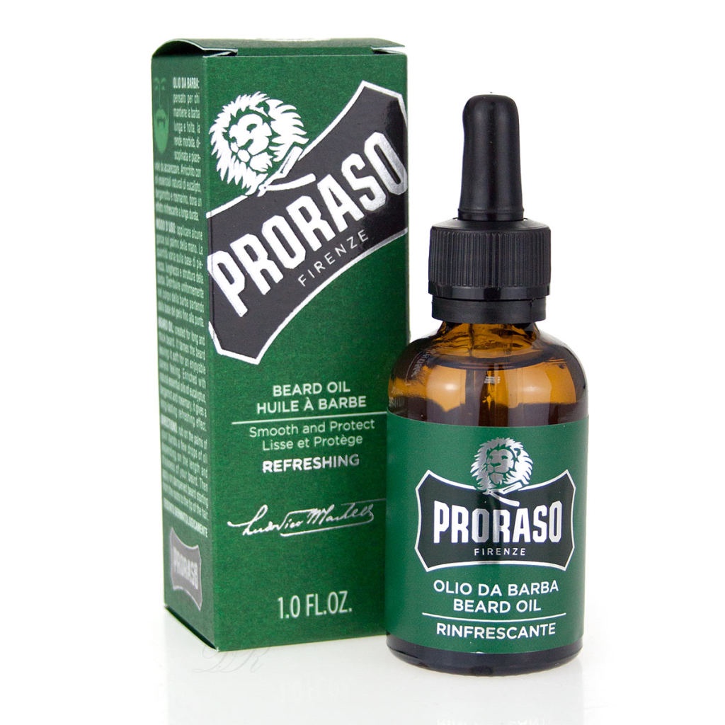 Proraso Refreshing Beard Oil 30ml Made in Italy