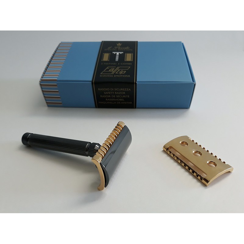 Fatip Piccolo Special Edition Dual Comb Safety Razor