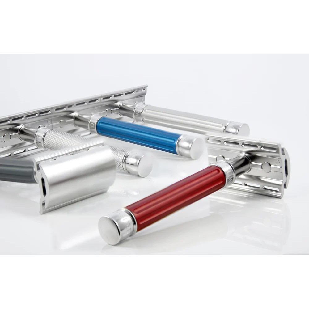 Edwin Jagger 3ONE6 Stainless Steel Safety Razor Traditional DE Double ...