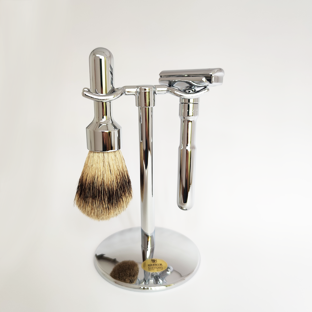 Merkur Futur 3 Piece 781001 Polished Chrome Traditional Safety Razor ...
