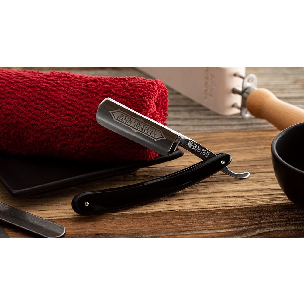 Dovo Best Quality 5 8 Straight Razor Carbon Steel Round Point Made In